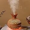 Amazon.com: Wood Grain Mini Humidifier- Cool Mist Humidifier for ...