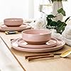 Amazon.com | AmorArc Ceramic Dinnerware Sets for 4, 12 Pieces ...