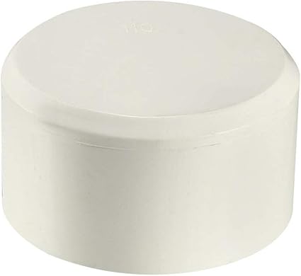 Amazon.com: uxcell 110mm PVC Pipe Cap Fitting, Slip End Caps DWV(Drain ...
