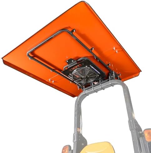 Amazon.com : Heavy-Duty Tractor Canopy with 12V Cooling Fan – USA Made ...