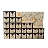 ・ブランド:MEILVMEIJI・製造元:MEILVMEIJI・製造元/メーカー部品番号:9CC401843・手作りのキリスト降誕のシーンが特徴のこのLEDアドベントカレンダーでクリスマスを照らしましょう。木から作られており、電池不要で手間...