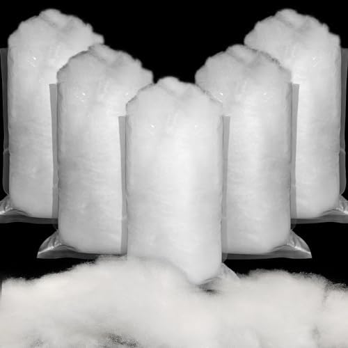 Amazon.com: liamasum Christmas Fake Snow Decor, 1LB Fiber Cotton ...