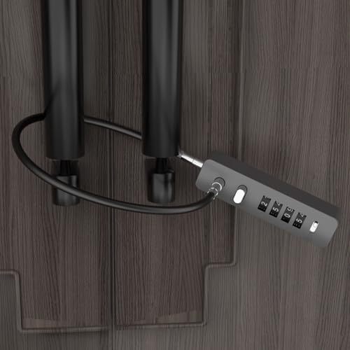MeBantoo Cable Locks with Combination, 23.6Inch Steel Small Cable Rope ...