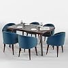 HANDWOOD FURNITURE Sheesham Wood Dining Table(57x35) with 6 Chairs | 6 ...