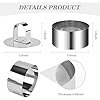 Amazon.com: JTisiafly 4-Pack 3 Inch Stainless Steel Baking Ring Molds ...