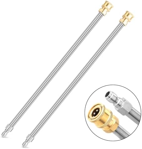Amazon.com: Xiny Tool Pressure Washer Extension Wand, 17 Inch Stainless ...