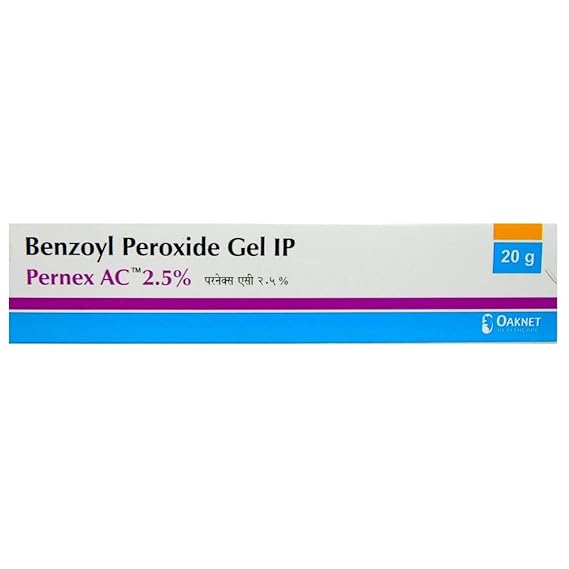 Pernex AC 2.5% - Tube of 20 gm Gel : Amazon.in: Health & Personal Care