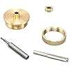 POWERTEC 71333 Router Bits Solid Brass Inlay Kit | for 1/4 Templates ...