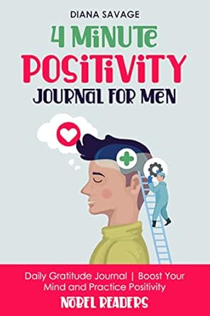 Amazon.com: 4 Minute Positivity Journal for Men: Daily Gratitude ...