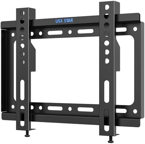 Amazon.com: GLWIXY Fixed TV Wall Mount for 14-42" Flat Screen TVs ...