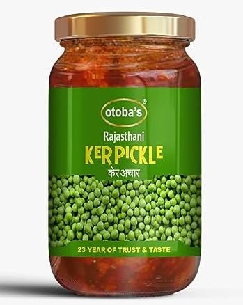 Otoba's Chatpata Rajasthani Ker Pickle (400g)| Handmade Stuffed Marwari ...