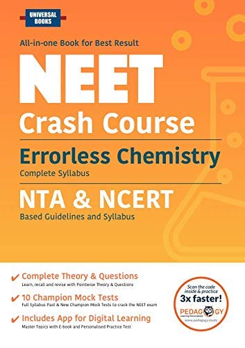 Buy Errorless Chemistry Crash Course NEET - NTA & NCERT Book Online at ...