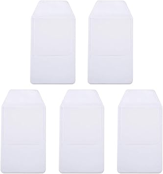 Amazon.com : 5Pcs White Pocket Protector for Hospital Office Pen Leaks ...