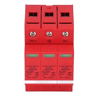 Combiner Box Surge Protection Device, PC Corrosion Proof Safe DC1000V ...