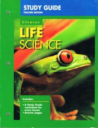 Buy Study Guide, Teacher Edition, for Use with Glencoe Life Science ...