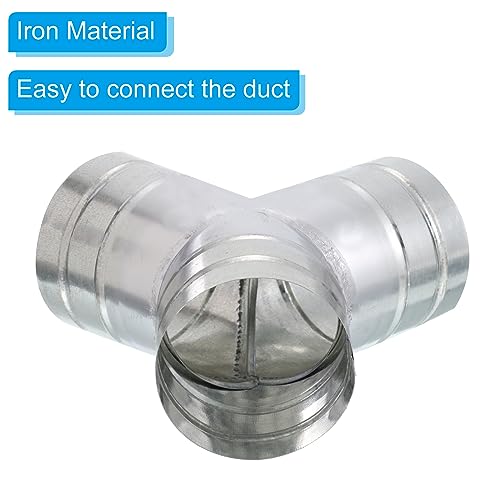 PATIKIL 5 Inch 3 Way Duct Splitter, Y Connector Air Vent Duct Hose ...