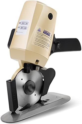 Amazon.com: GCCSJ 110V Electric Rotary Fabric Cutter, Rotary Cutter for ...