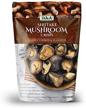 Amazon.com: DJ&A SHIITAKE MUSHROOM CRISPS 5.29oz/ 150g (1)