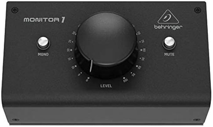 Behringer MONITOR1 Premium Passive Stereo Monitor and Volume Controller ...