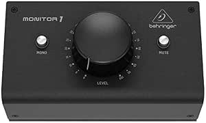 Behringer MONITOR1 Premium Passive Stereo Monitor and Volume Controller ...