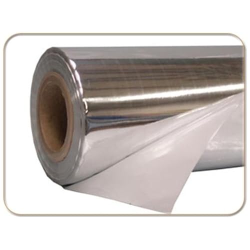 Snapklik.com : Mylar Reflective Film On White 2mil 4ft X 50ft Roll For ...