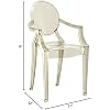 Amazon.com - Modway Casper Modern Acrylic Stacking Kitchen and Dining ...