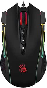 Amazon.com: Bloody J90s RGB Gaming Mouse, High Precision 8000 CPI, 150 ...