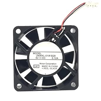 Amazon.com: 60MM 6015 DC 5V Fan 0.12A for NMB 6CM Dual Ball Cooling Fan ...
