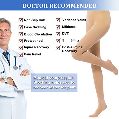 Collants de compression pour homme et femme, bas de compression ...