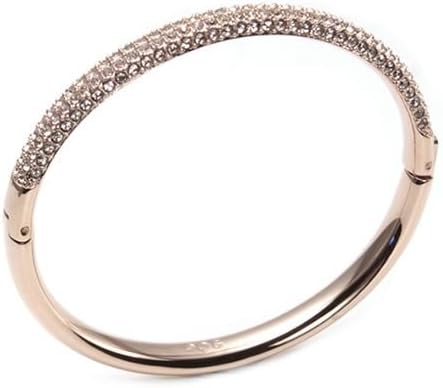 Amazon.co.jp: [スワロフスキー]SWAROVSKI シルククリスタル パヴェ バングル Sサイズ 5032849 [並行輸入品 ...