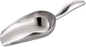 Amazon.com: Small Metal Ice Scoop for Freezer - Ice Scoop for Ice ...