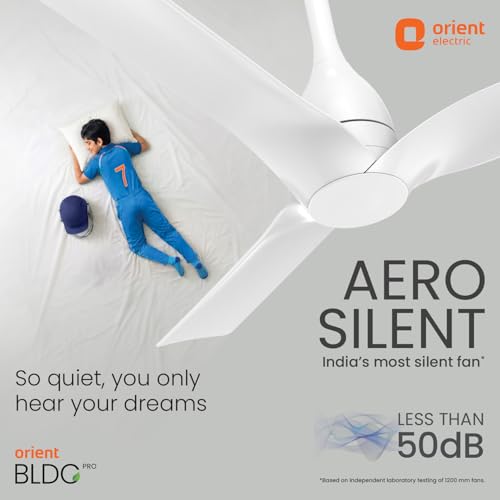 Orient Electric Aerosilent | India's Most Silent Fan | Less than 50dB ...