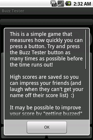 Buzz Tester - App on Amazon Appstore