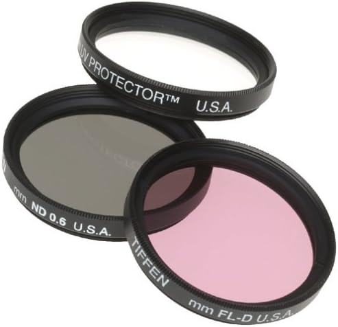 Amazon.com : Tiffen 49mm Deluxe 3 Filter Kit : Camera Lens Filter Sets ...