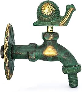 Amazon.co.jp: Mixer Tap Animal Decorative Antique Brass Garden Outdoor ...