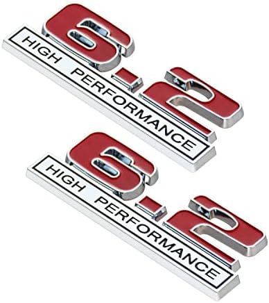 Amazon.com: Pair Set 6.2 High Performance Logo Emblem Engine Badge 3D ...