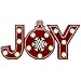 Amazon.com: Zinerhom Christmas Decorations Indoor LED Lighted Joy Sign ...