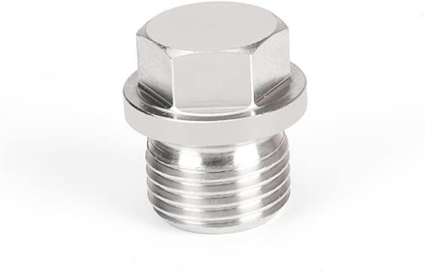 GILIOS 1pcs M16 M18 M20 M22 M27 M30 Hex Flange Plugs Drive 316 ...