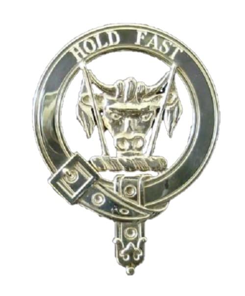 MacLeod Scottish Clan Crest Badge in Solid Sterling Silver | Compra ...