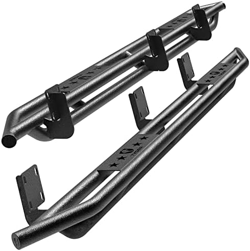 Amazon.com: APS Stainless Steel Pocket Steps Running Boards Side Bars ...