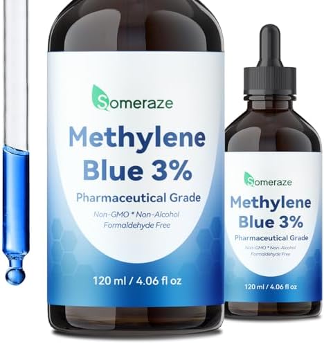 Amazon.com: 3% Methylene Blue Drops – High Purity USP Pharmaceutical ...