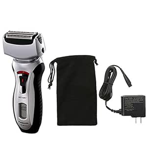 Amazon.com: Panasonic ES-RT51-S Arc3 濕/乾 3 刀片旋轉頭 內置彈出式修剪器 無線電動剃須刀 適用於光滑 ...