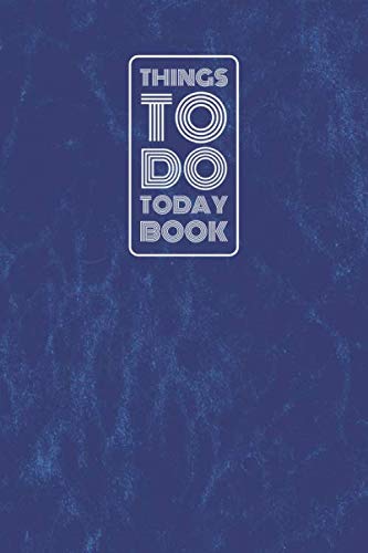Amazon.com: Things To Do Today Book: Planner With Times and To Do List ...