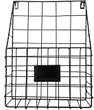 ・ブランド:KOKUMON・製造元:コクモン・モデル:無料・【仕様】 ブックエンドサイズ：26.5cm*35.5cm*8.4cm。カラー：ブラック、ホワイト。パッケージ内容：1 xマガジンストレージバスケット、2 x フック。重量：約600...