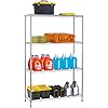 Amazon.com: 4 Tier Storage Shelves,14" Dx36 Wx54 H Wire Shelving Unit ...