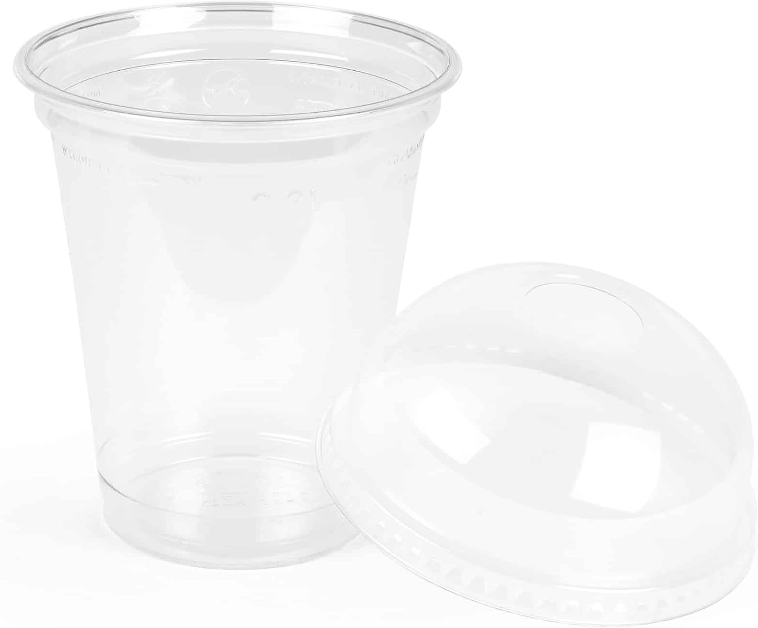 Inoverse 50 Stück Smoothie Becher To Go 400 ml, Dessertbecher ...