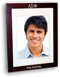 Amazon.com - Delta Sigma Phi Rosewood Picture Frame - Single Frames