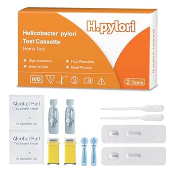 Amazon.com: Helicobacter Pylori Test, H Pylori Test Kits at Home, 2 ...