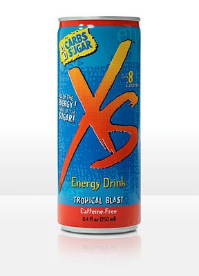 Amazon.com : XS Energy Drink - Tropical Blast Caffeine Free Twelve 8.4 ...