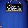 Honey Dew Gifts Door Signs, Shhh It's Nap Time Please Do Not Knock or ...